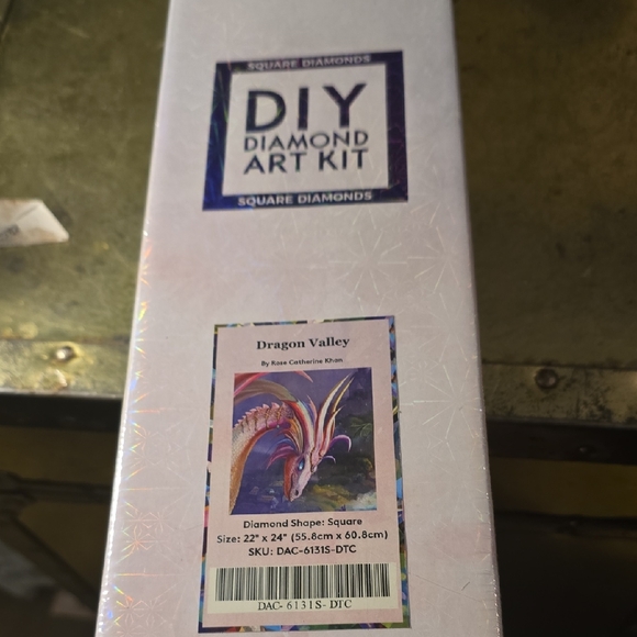 Diamond Art Club | Other | Diy Diamond Art Kit Dragon Valley | Poshmark